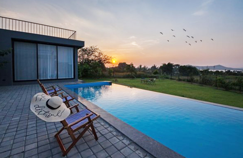 Dream Cottage Farmhouse With Mountain view with Machan and Private Pool