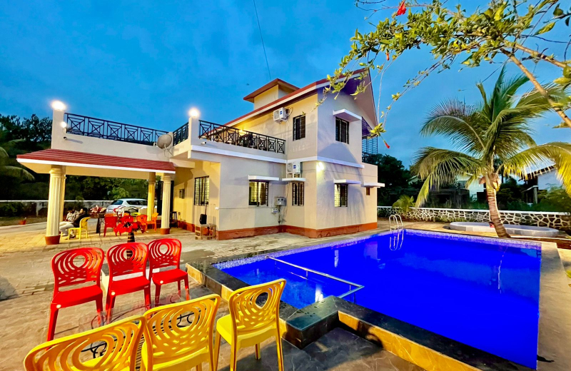 Shinde Agro Farmhouse Beautiful Villa With Swimming Pool And Luxurious ...